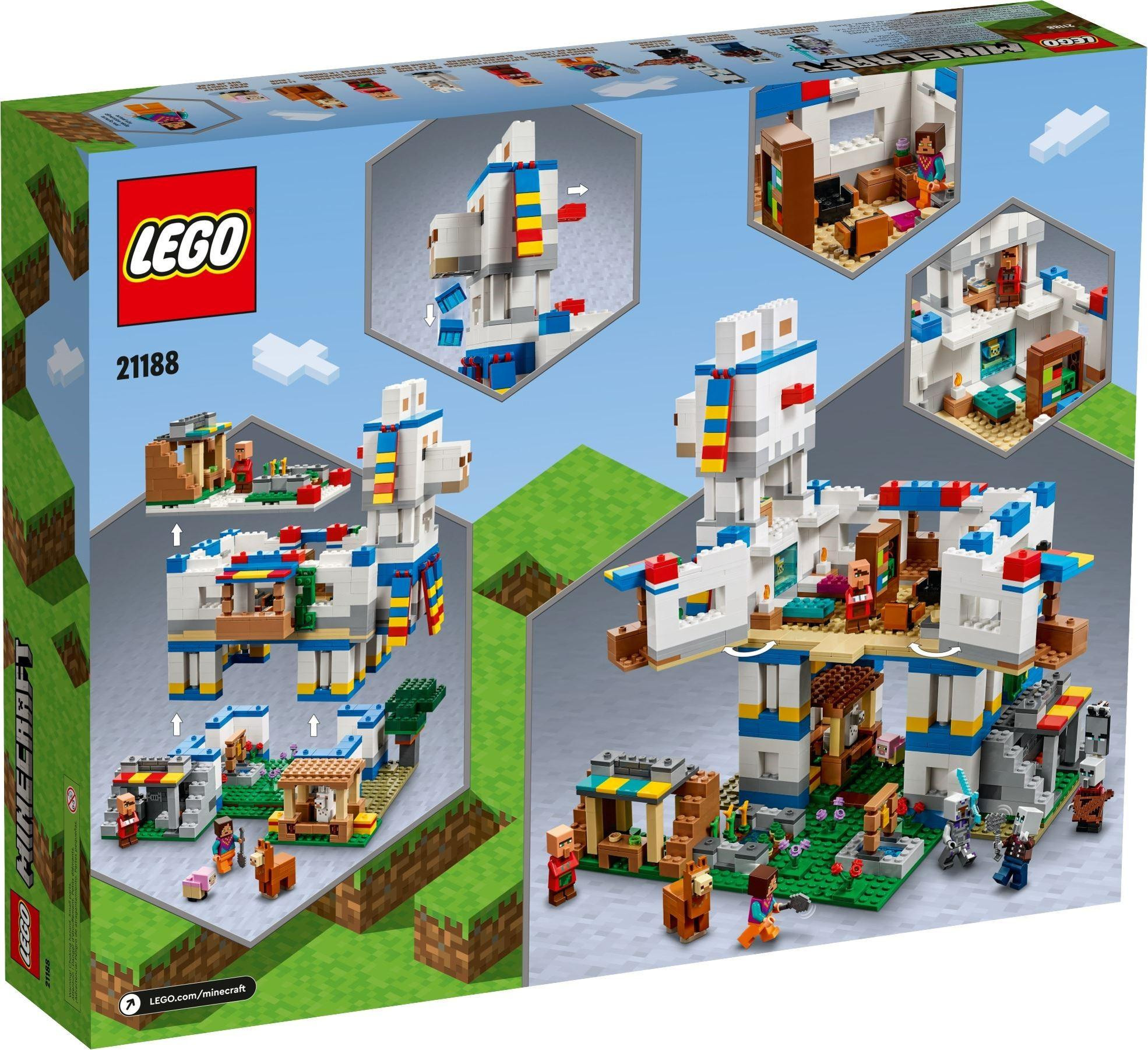 LEGO MINECRAFT 21188 THE LLAMA VILLAGE | Reed Comics