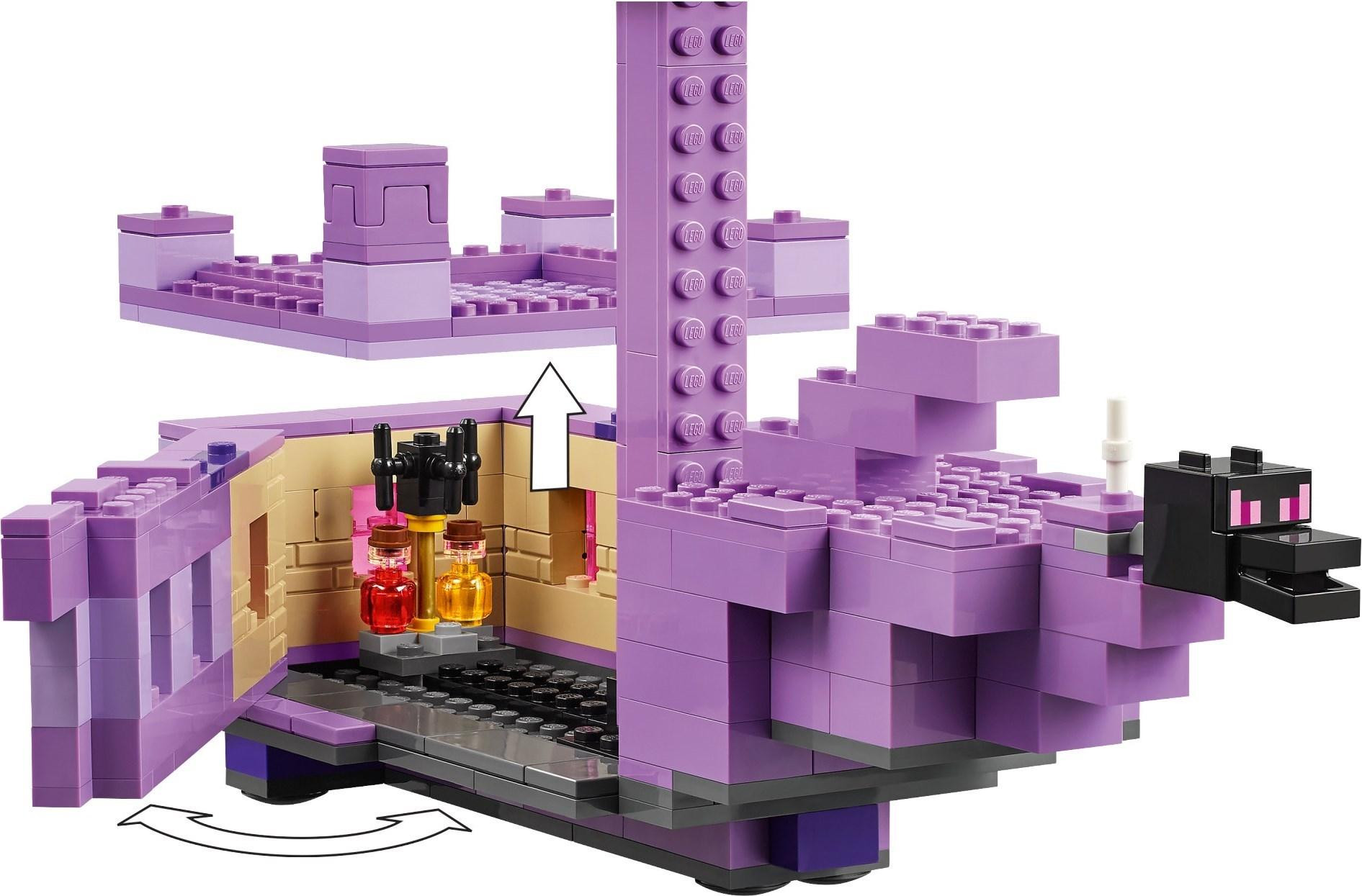 LEGO MINECRAFT 21264 THE ENDER DRAGON AND END SHIP | Reed Comics