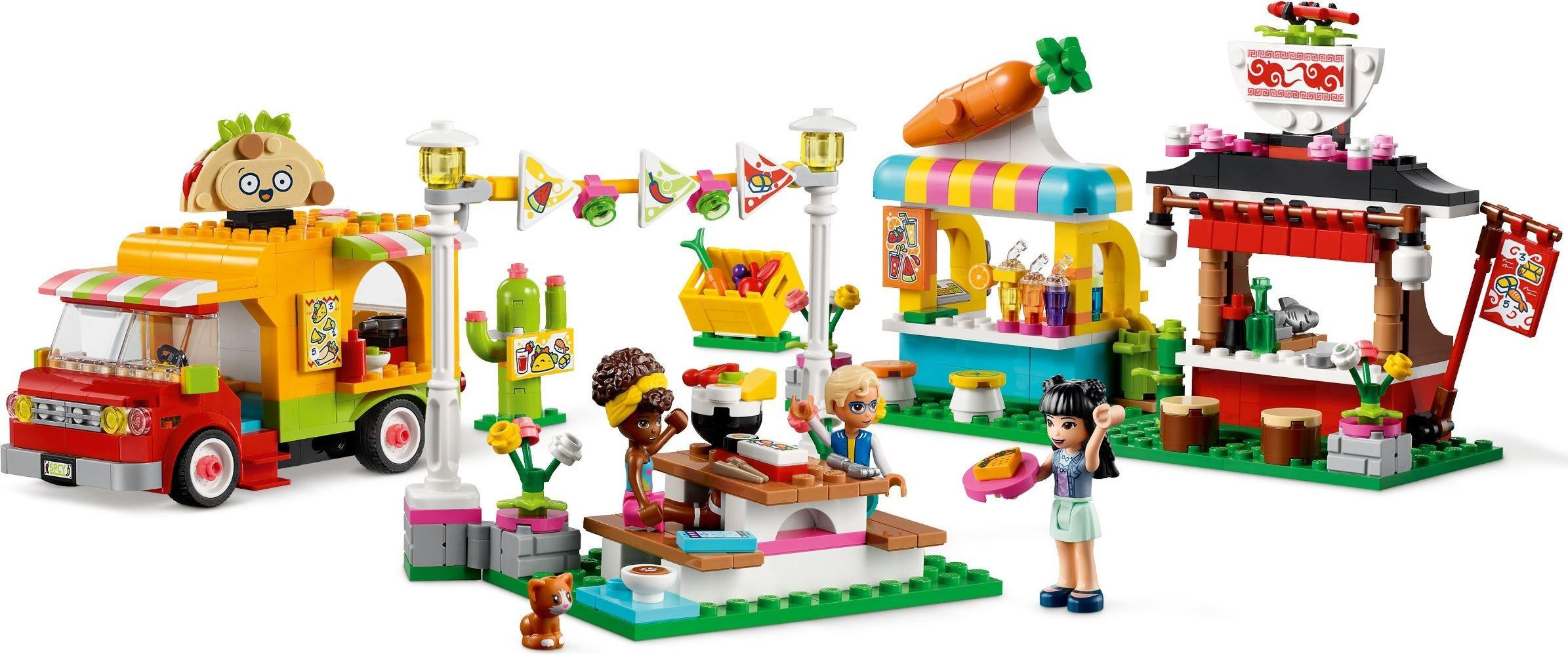 LEGO FRIENDS 41701 STREET FOOD MARKET | Reed Comics
